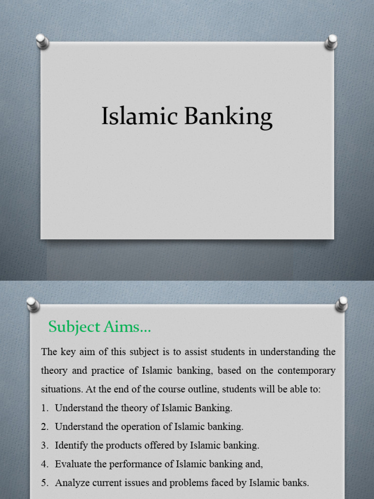 1 Islamic+Banking | PDF | Islamic Banking And Finance | Sharia
