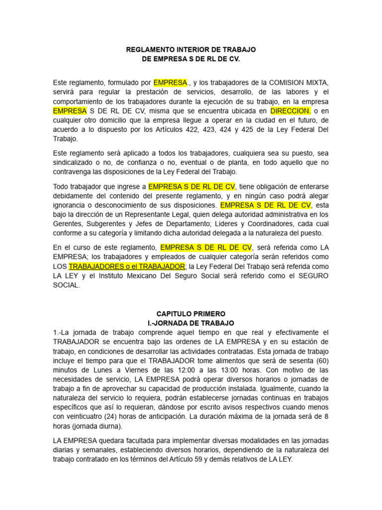 Copia Rit Conforme Al Articulo 423 LFT | PDF | Business | Derecho laboral