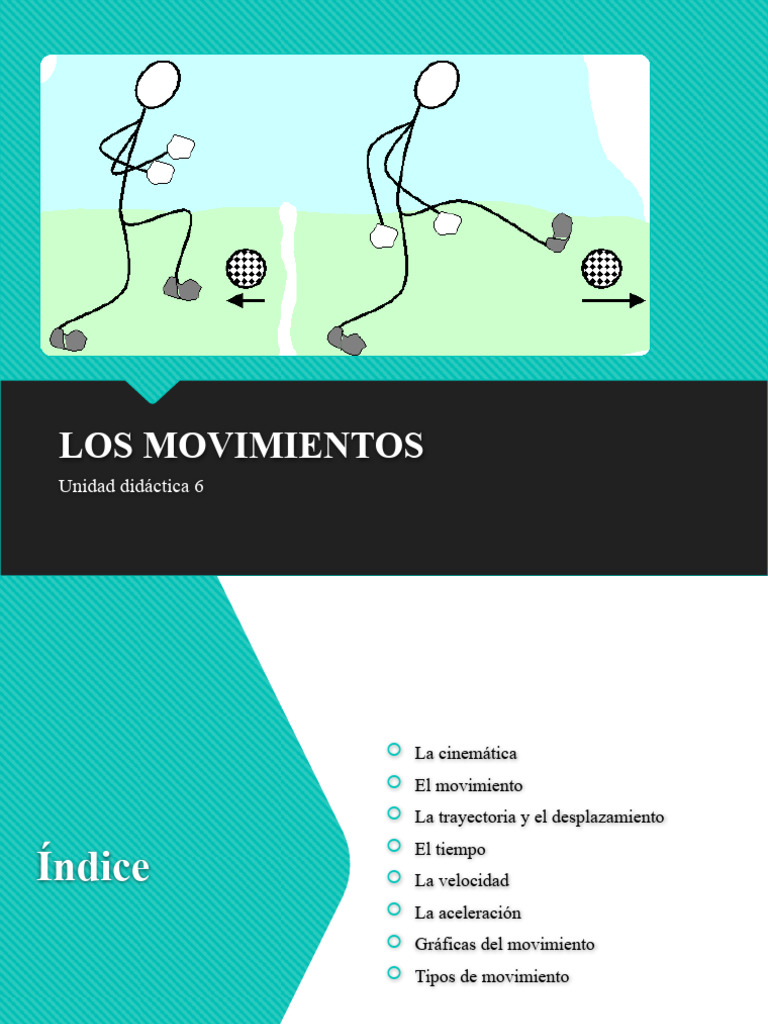 Los Movimientos | Descargar gratis PDF | Velocidad | Aceleración
