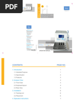 miniiSED Operator's Manual (English) | PDF | Blood | Medical Specialties