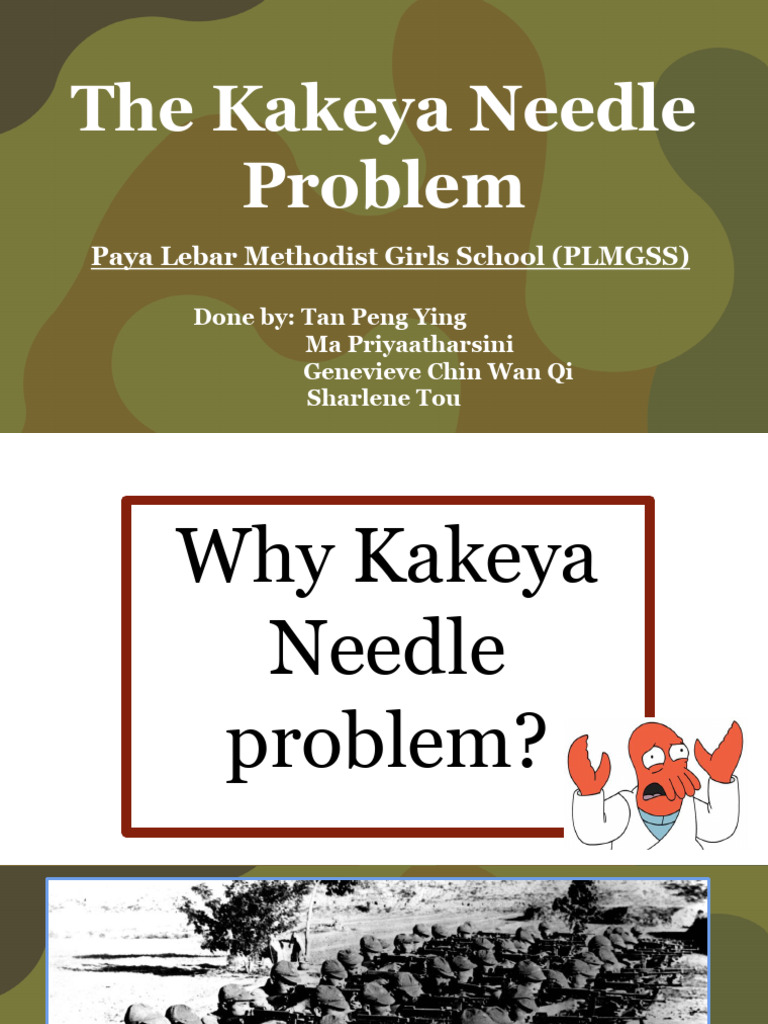 2017 SMPF - Kakeya Needle Problem | PDF | Euclidean Geometry ...