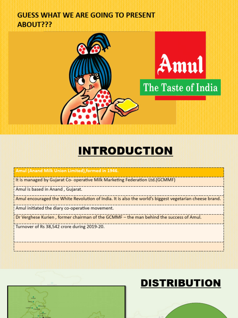 Final Presentation on Amul | PDF | Marketing | Business Economics