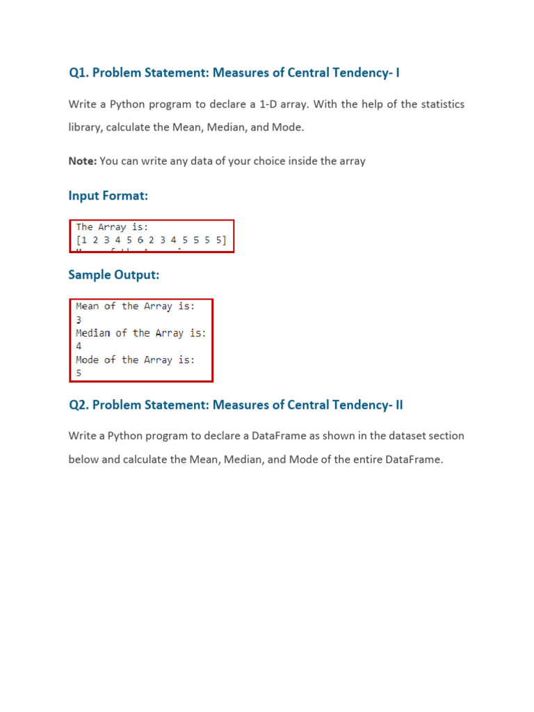 Task Statistics | PDF