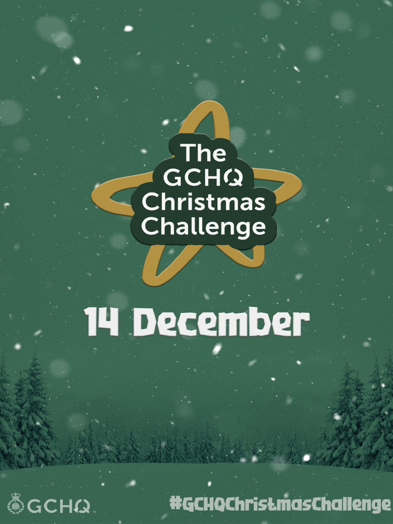 GCHQ Christmas Challenge Teaching Pack | PDF