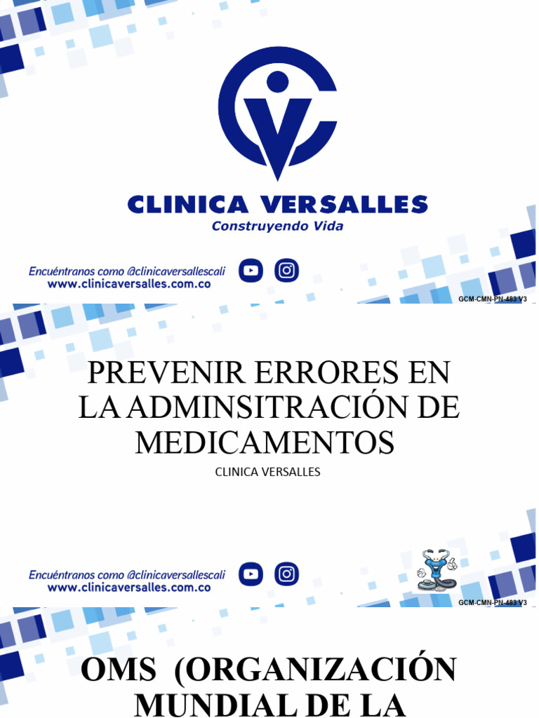Prevenir Errores en La Administración de Medicamentos | PDF ...