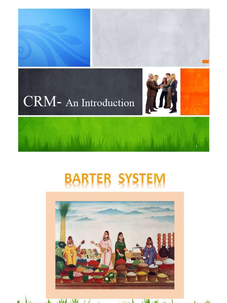 Introduction To CRM | PDF | Customer Relationship Management | Marketing