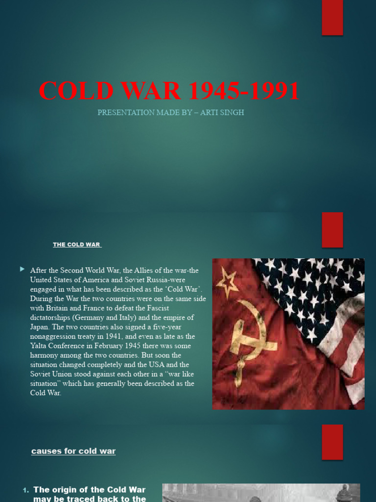 PRESENTATION Copy Cold War | PDF | Cold War | Soviet Union