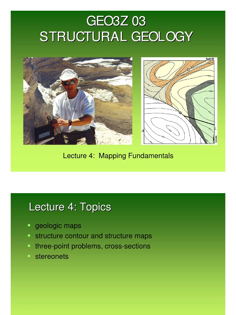 V Rule MEthode | PDF | Contour Line | Geology