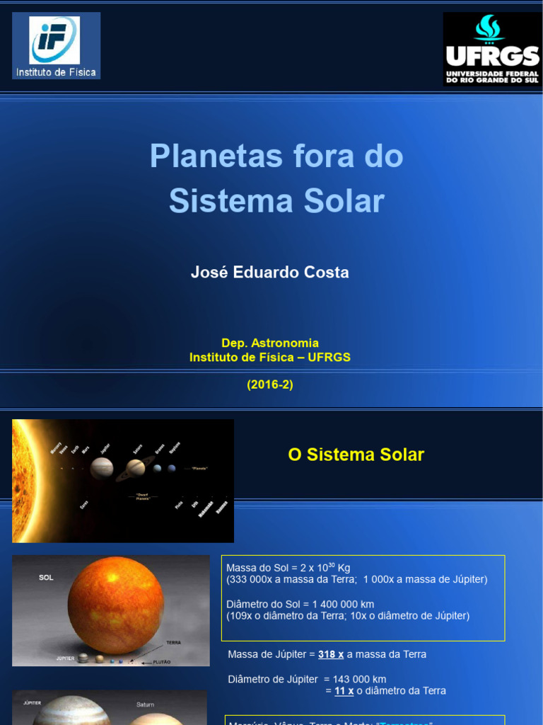 Planetas-fora-do-sistema-solar | PDF | Exoplaneta | Estrelas
