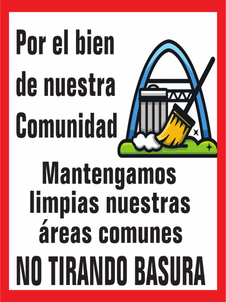 Letrero Limpieza | PDF