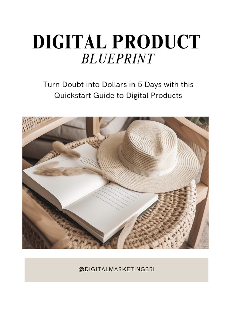 Digital Product Blueprint Guide | PDF | Digital Marketing | Brand
