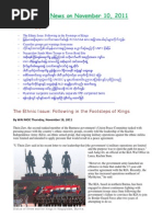 History of Myanma Alin Newspaper | PDF | Myanmar | Politics Of Myanmar