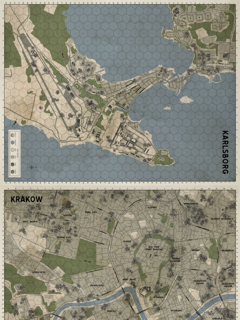 Twilight - 2000 - Urban Operations - Travel Maps (558x432mm) | PDF