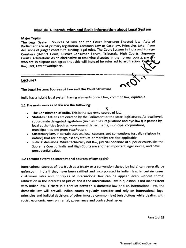 COI (KNC-602) Unit-3 Notes | PDF