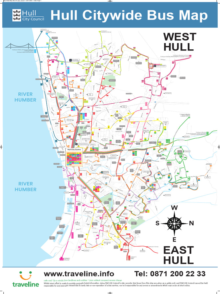 Hull Citywide Bus Map | PDF