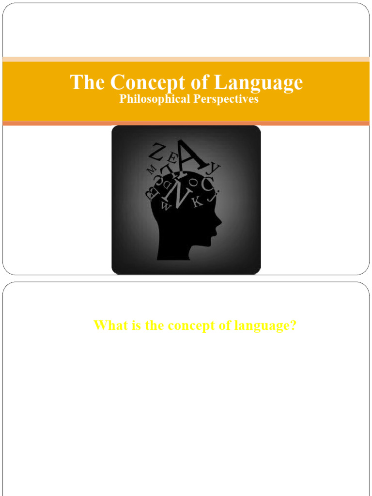 The Concept of Language P4 | PDF | Linguistics | Semantics