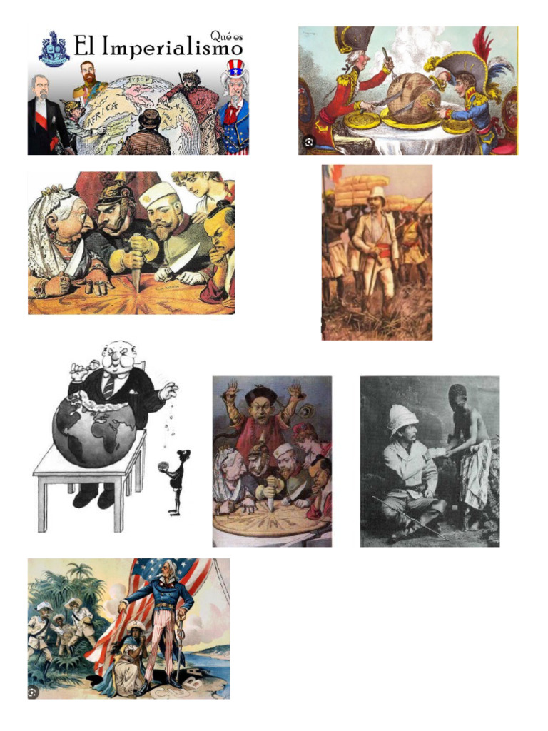El Imperialismo imagenes | PDF