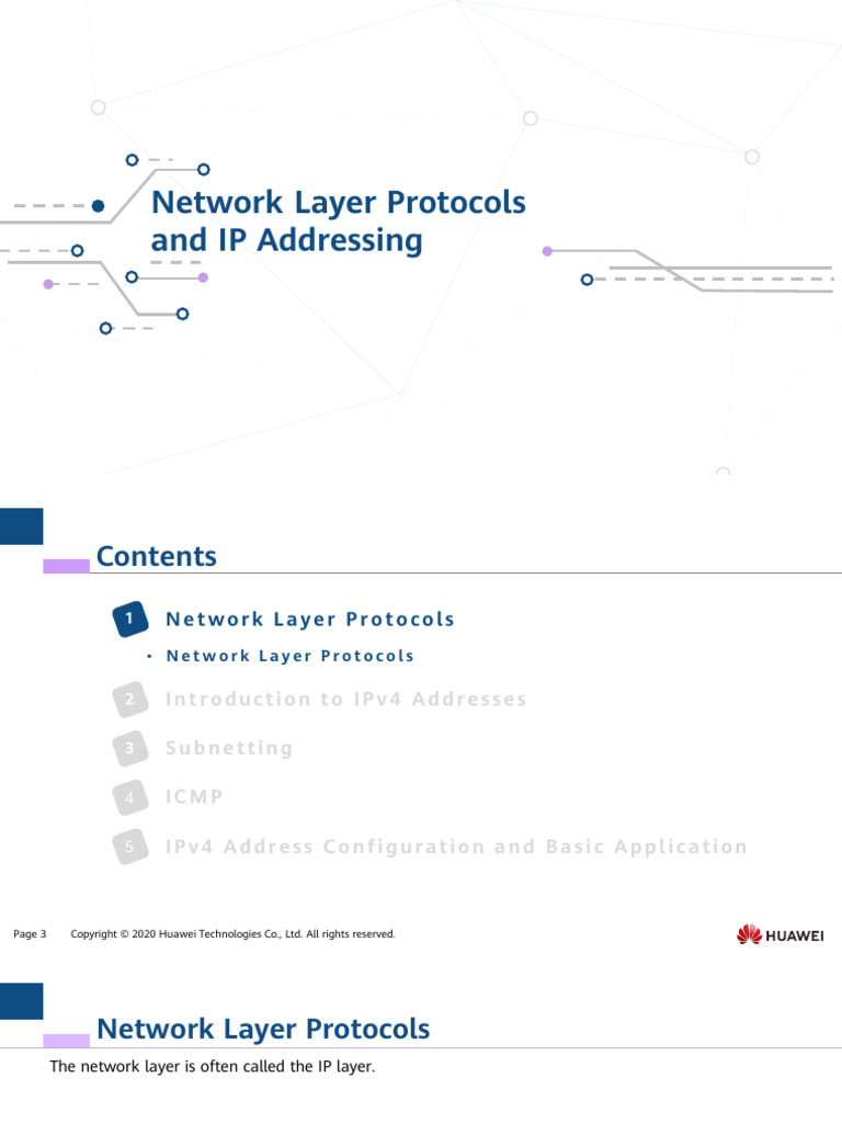 04 Network Layer Protocolsand IPAddressing | PDF | Ip Address ...