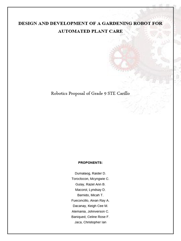 Robotics(Word) - Copy | PDF | Robot | Robotics