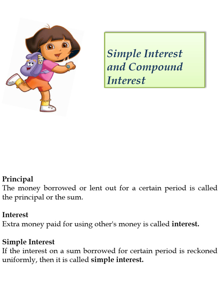 Simple and Compound Interest Explained | PDF | Interest | Loans