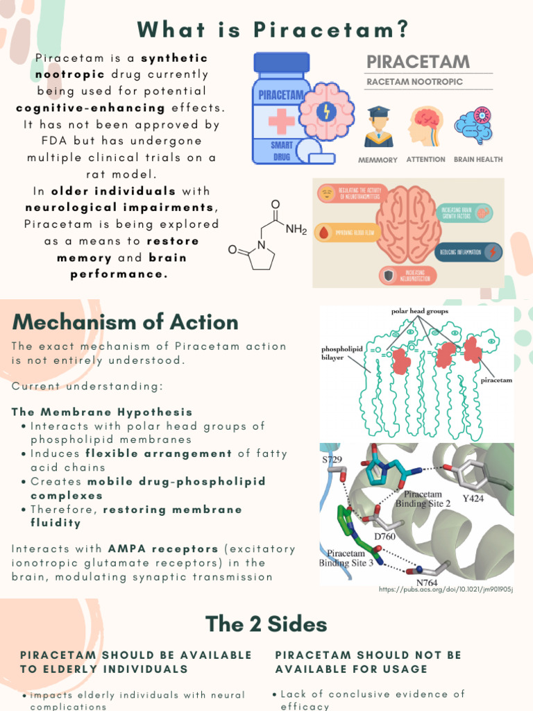 Piracetam: Nootropic for Memory Enhancement | PDF | Clinical Medicine ...