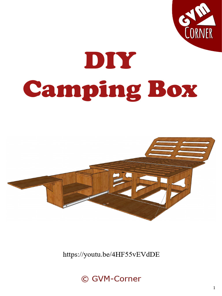 DIY Camping Box Construction Guide | PDF