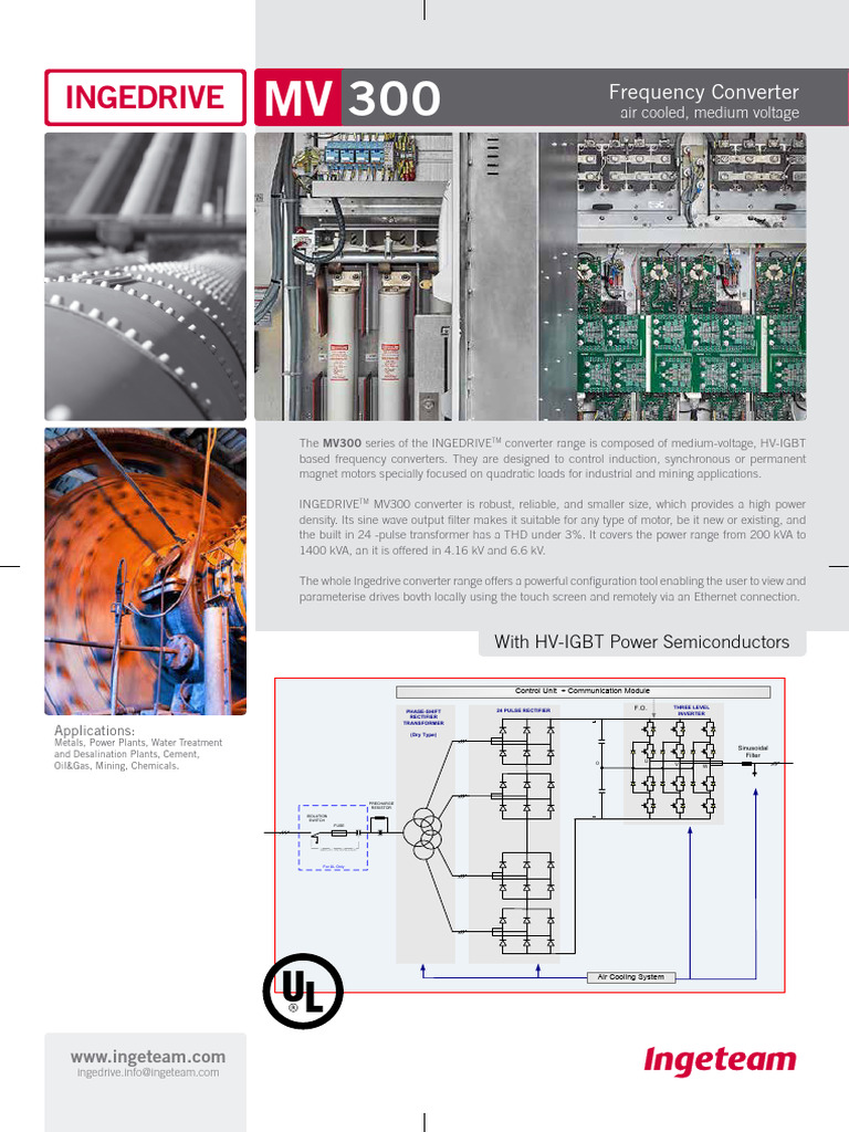 (Ingedrive MV300) - Fy68iptt01 | PDF | Power Inverter | Rectifier