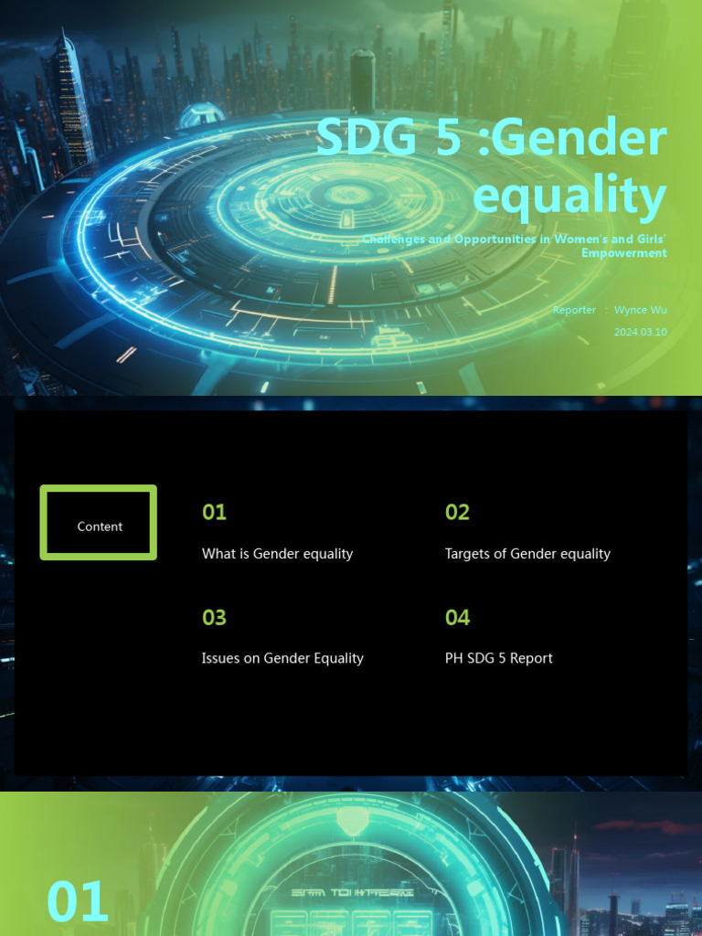 Gender Equality: Challenges & Opportunities | PDF | Gender Studies ...