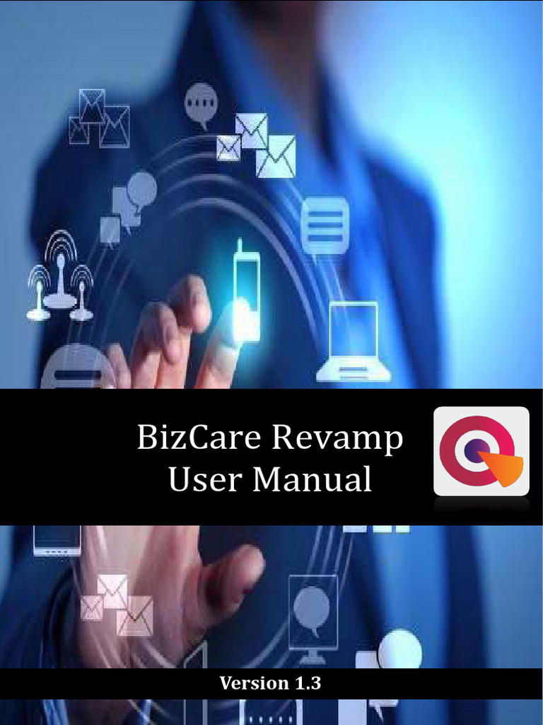 BIzCare Web User Manual - Version 1.3 - Compressed | PDF | Password | User (Computing)
