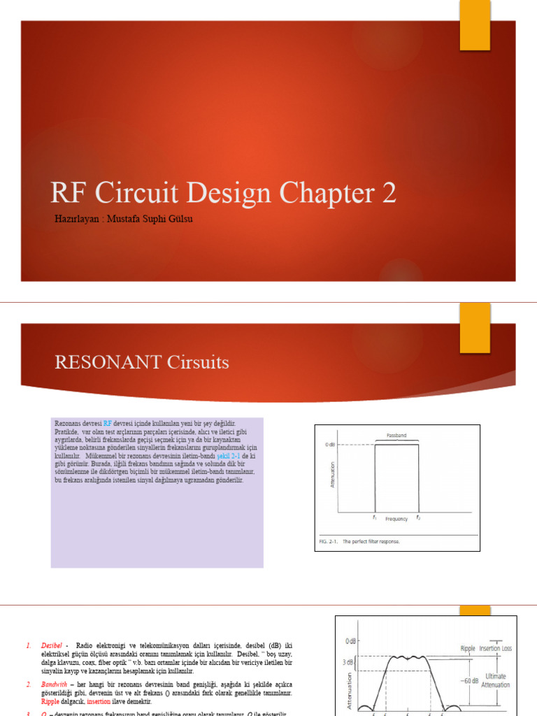 RF Circuit Design Chapter 2 | PDF