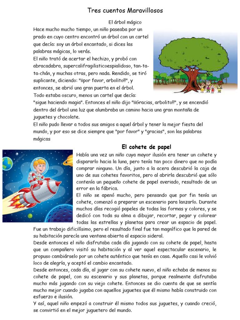 Tres Cuentos Cortos | PDF