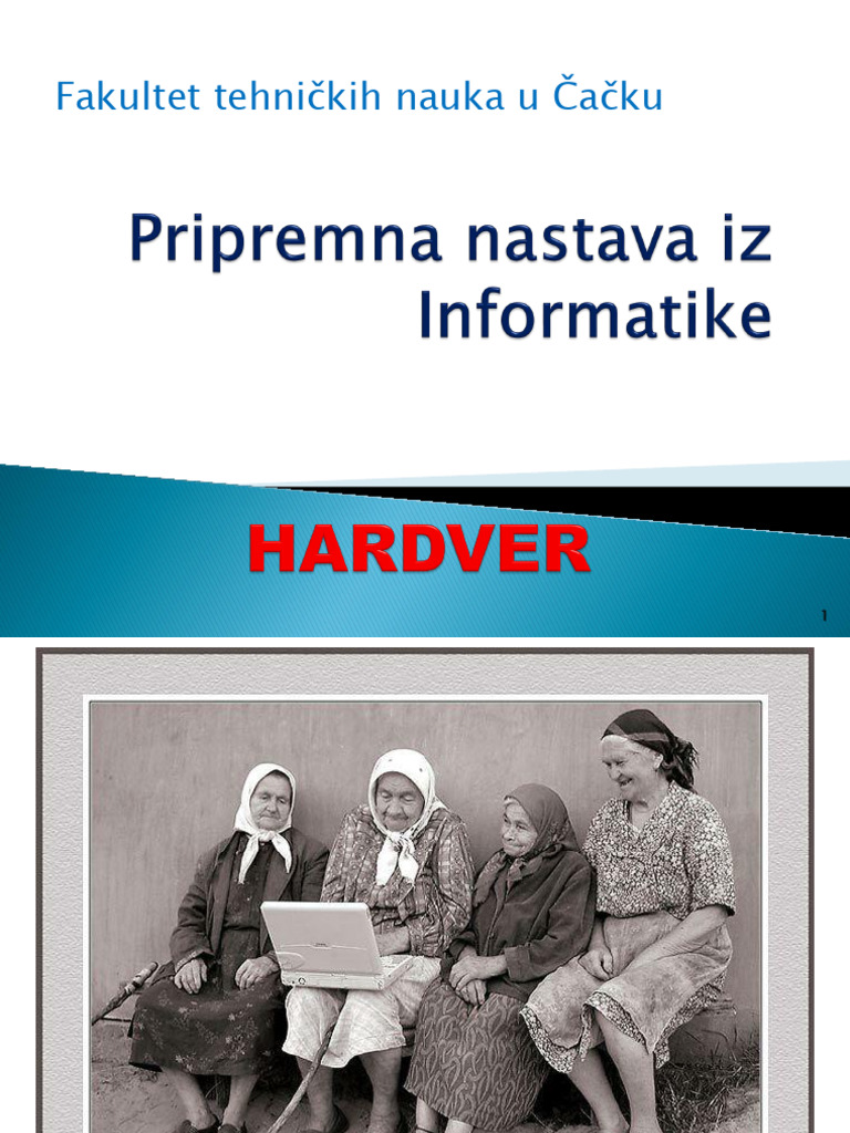 Hardver - Prezentacija | PDF