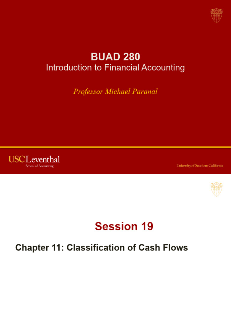 Session 19 - Chapter 11 Statement of Cash Flows (FULL) v2 | Download Free PDF | Bonds (Finance ...