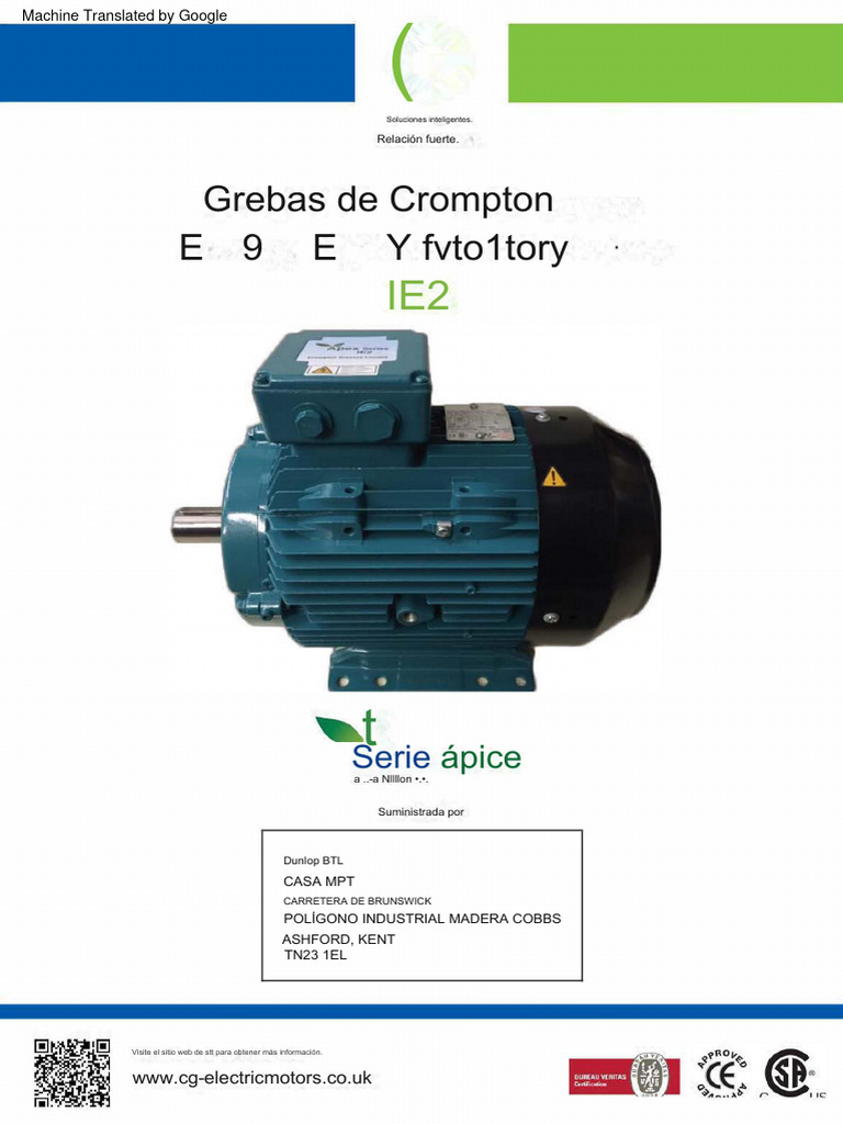 Manual Motor UMA 1 | PDF | Motores | Vatio