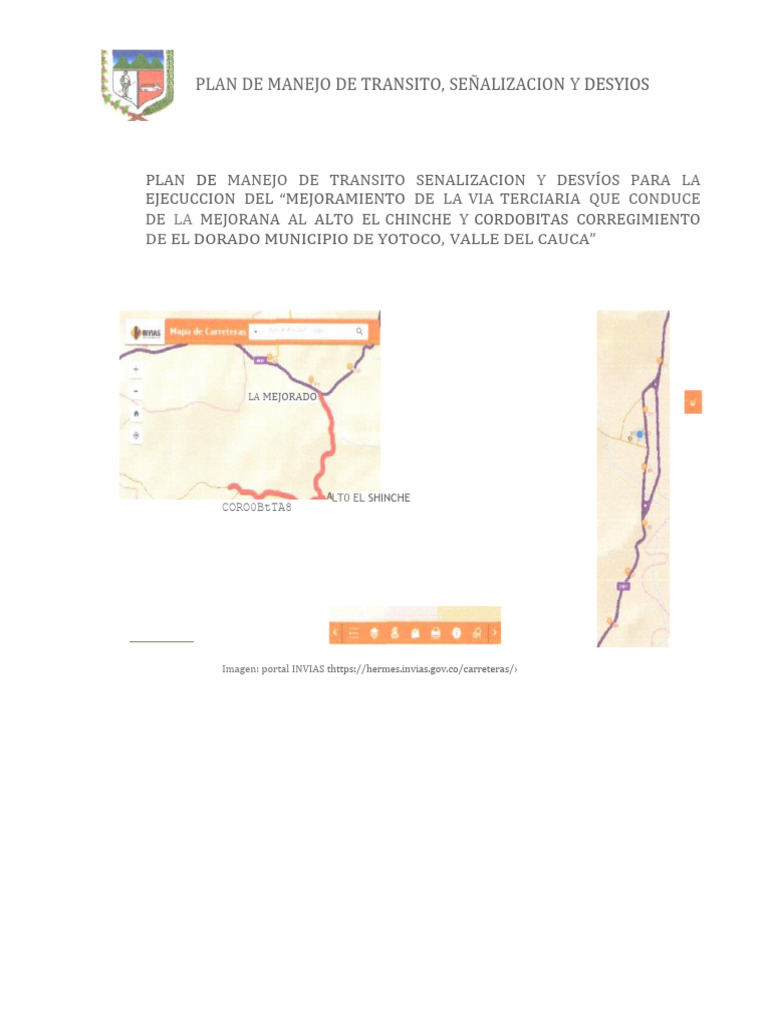 15 Plan de Manejo de Transito, Señalizacion y Diseños | PDF | Tráfico ...
