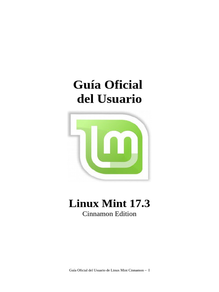 Guía Linux Mint 17.3 Cinnamon | PDF | Arranque | Software de la aplicacion