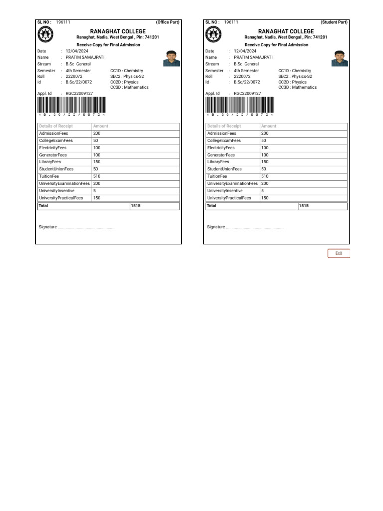 Invoice Receipt | PDF | Business Documents