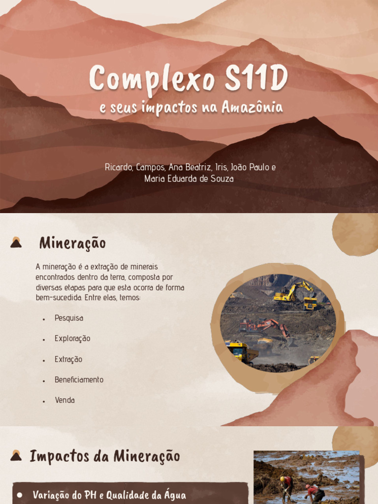 Impactos da Mineração S11D em Carajás | PDF | Animais e seres humanos