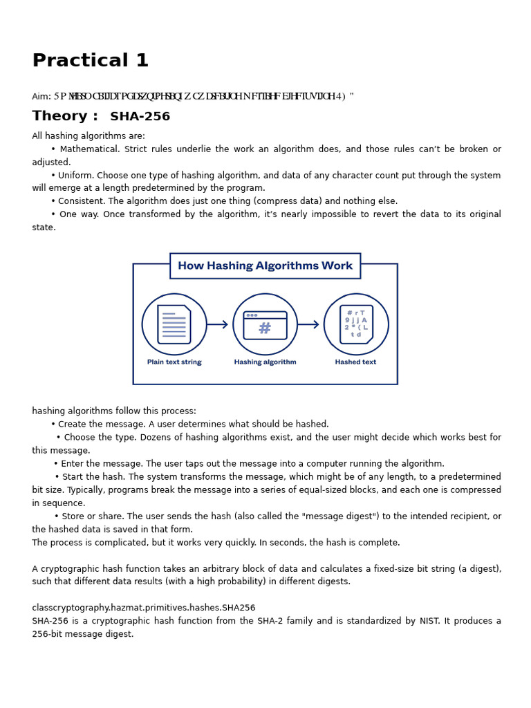 PS-IV Practical 1_merged | PDF | Key (Cryptography) | Public Key Cryptography