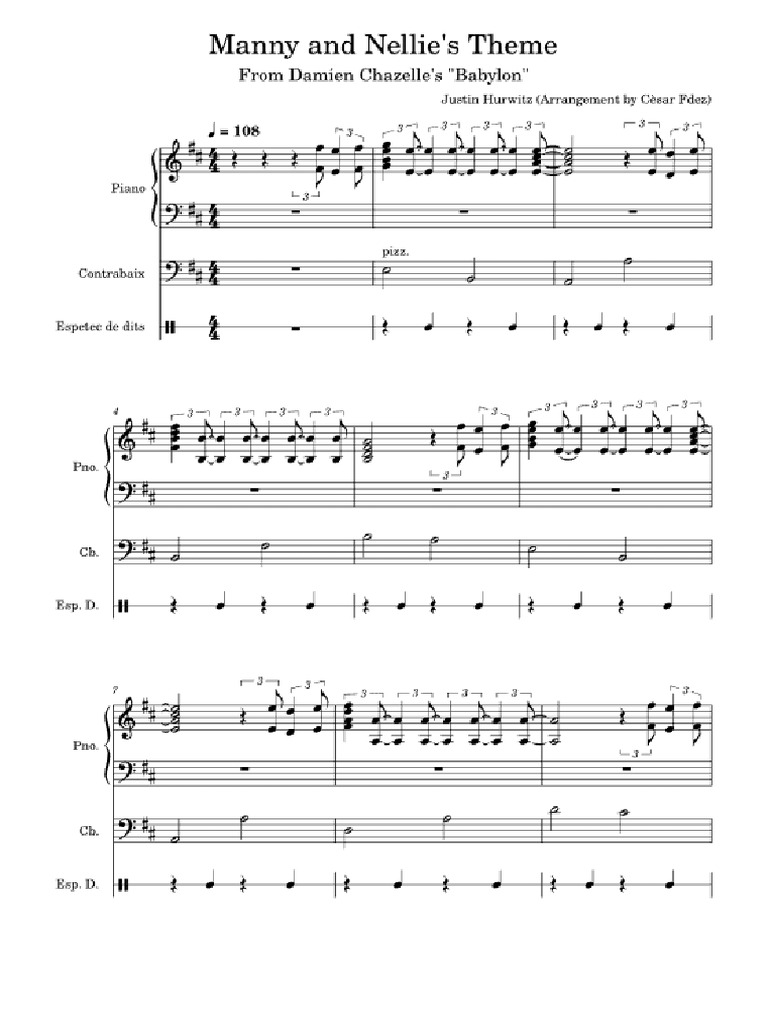Manny and Nellie's Theme | PDF