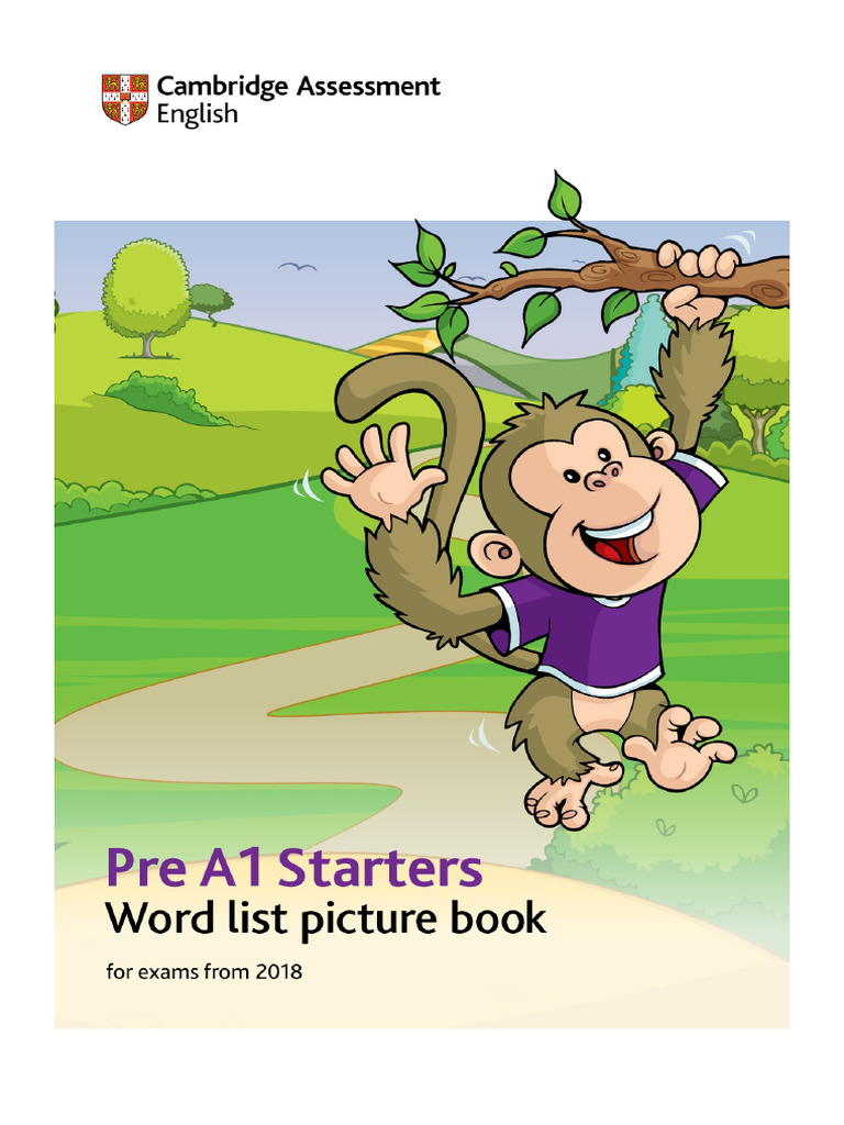 Pre A1 Starters. Word List Picture Book Pages 1-36 - Flip PDF Download ...