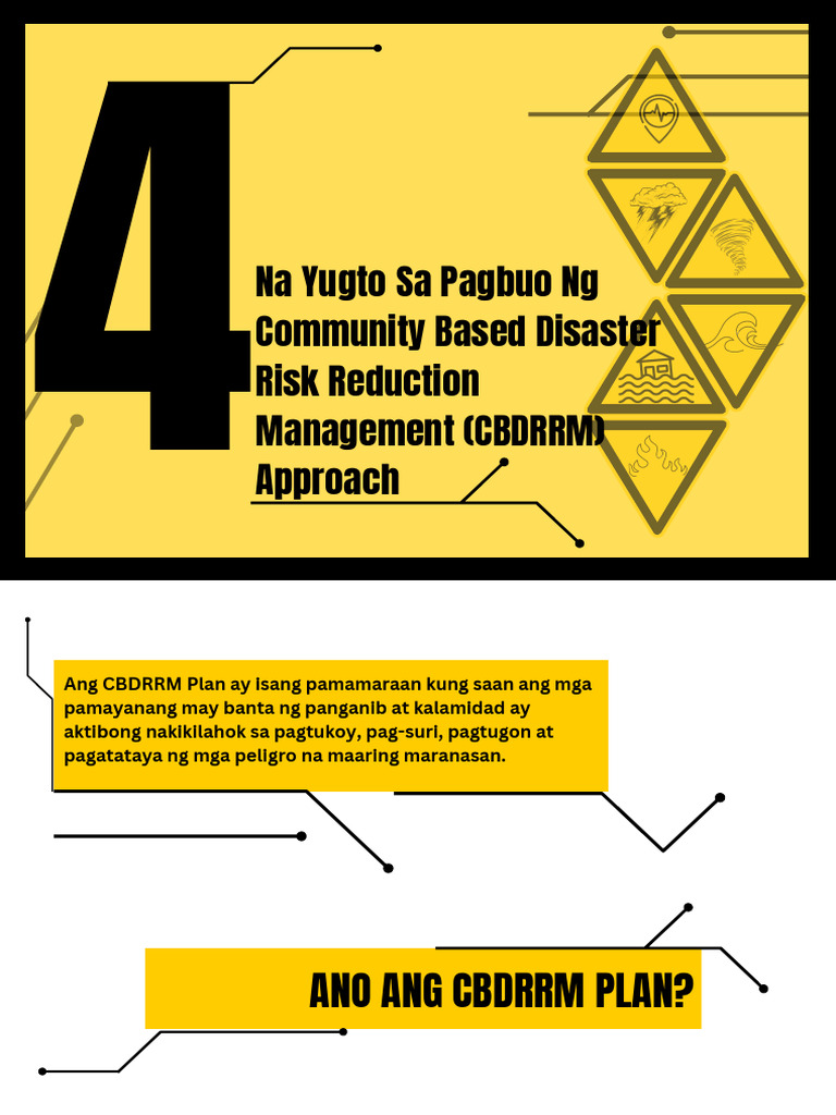Na Yugto Sa Pagbuo NG Community Based Disaster Risk Reduction ...