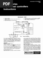 Fisher L2 Liquid Level Controller Manual | PDF | Throttle | Screw