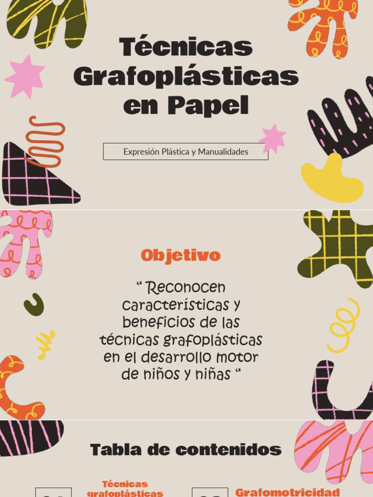 Técnicas Grafoplasticas en Papel Clase 2 | PDF | Origami