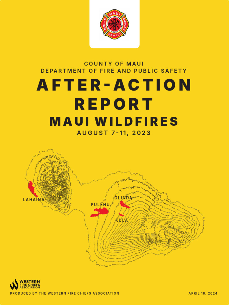 MFD After-Action Report | PDF | Firefighter | Wildfire