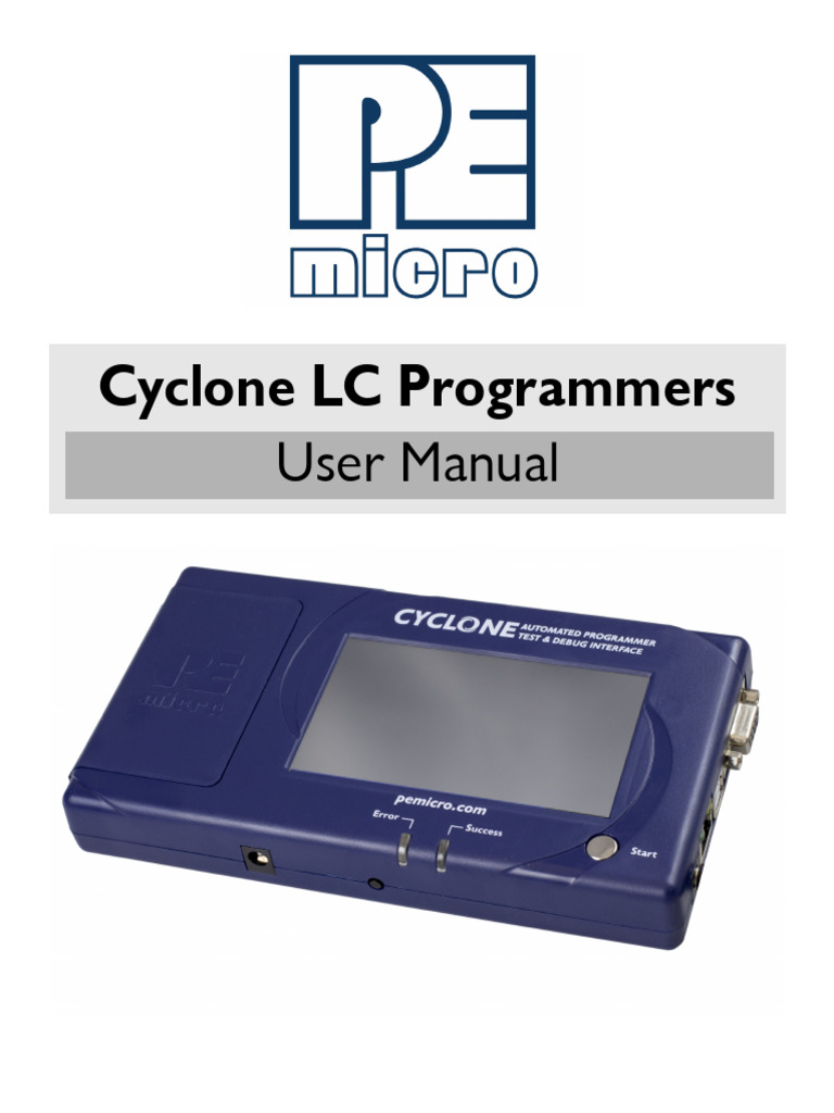 Cyclone LC User Manual | Download Free PDF | Command Line Interface | Graphical User Interfaces