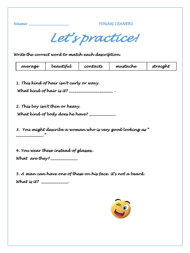 Young Learner - Activities | PDF