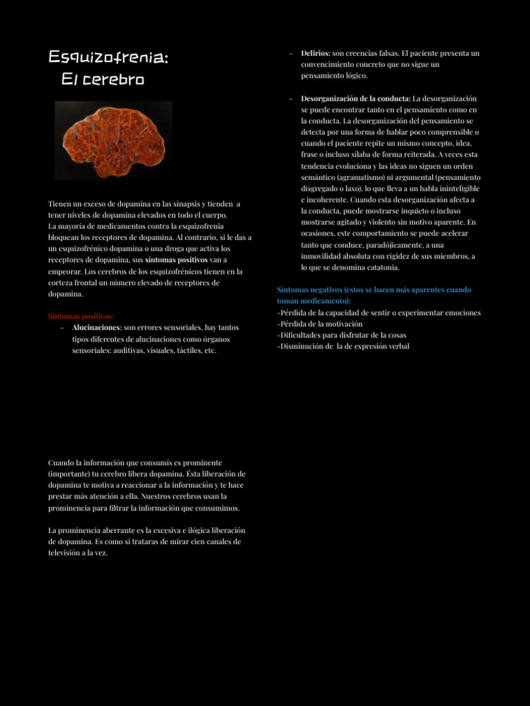 Esquizofrenia | PDF | Esquizofrenia | Dopamina
