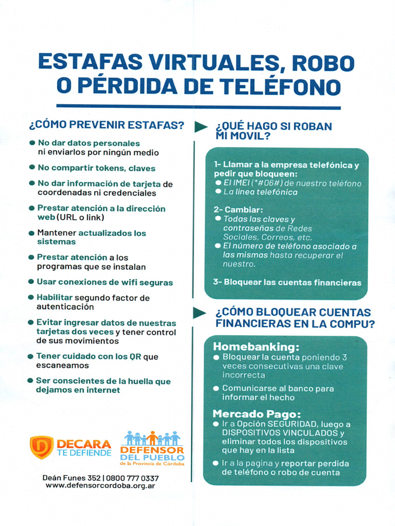 Estafas Virtuales Recomendaciones | PDF | Informática | Tecnologías de ...