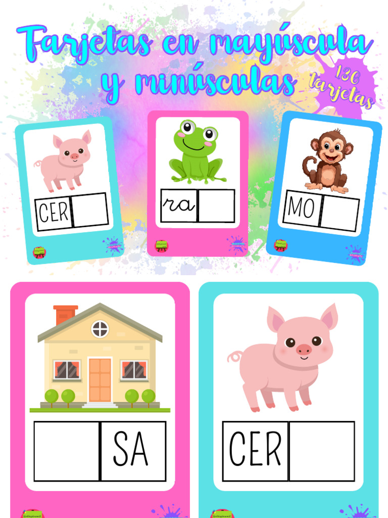 Escribe Las Sílabas Que Faltan | PDF